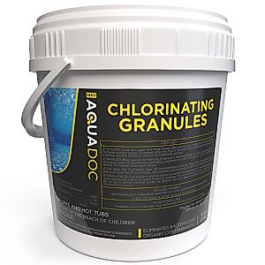 AquaDoc | Spa Chlorine Granules for Hot tub - Spa Sanitizing Granules for Hot Tubs - Recommended Chlorine for spa - Granulated Chlorine for hot tub and spa - Hot Tub Chlorinating Granules - 5Lbs