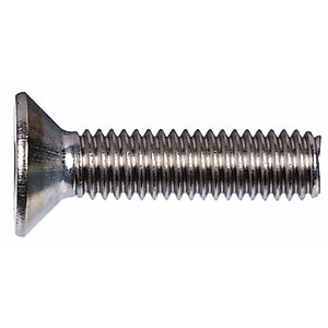 The Hillman Group 44053 5/16-18 x 1-Inch Flat Socket Cap Screw, Stainless Steel, 8-Pack