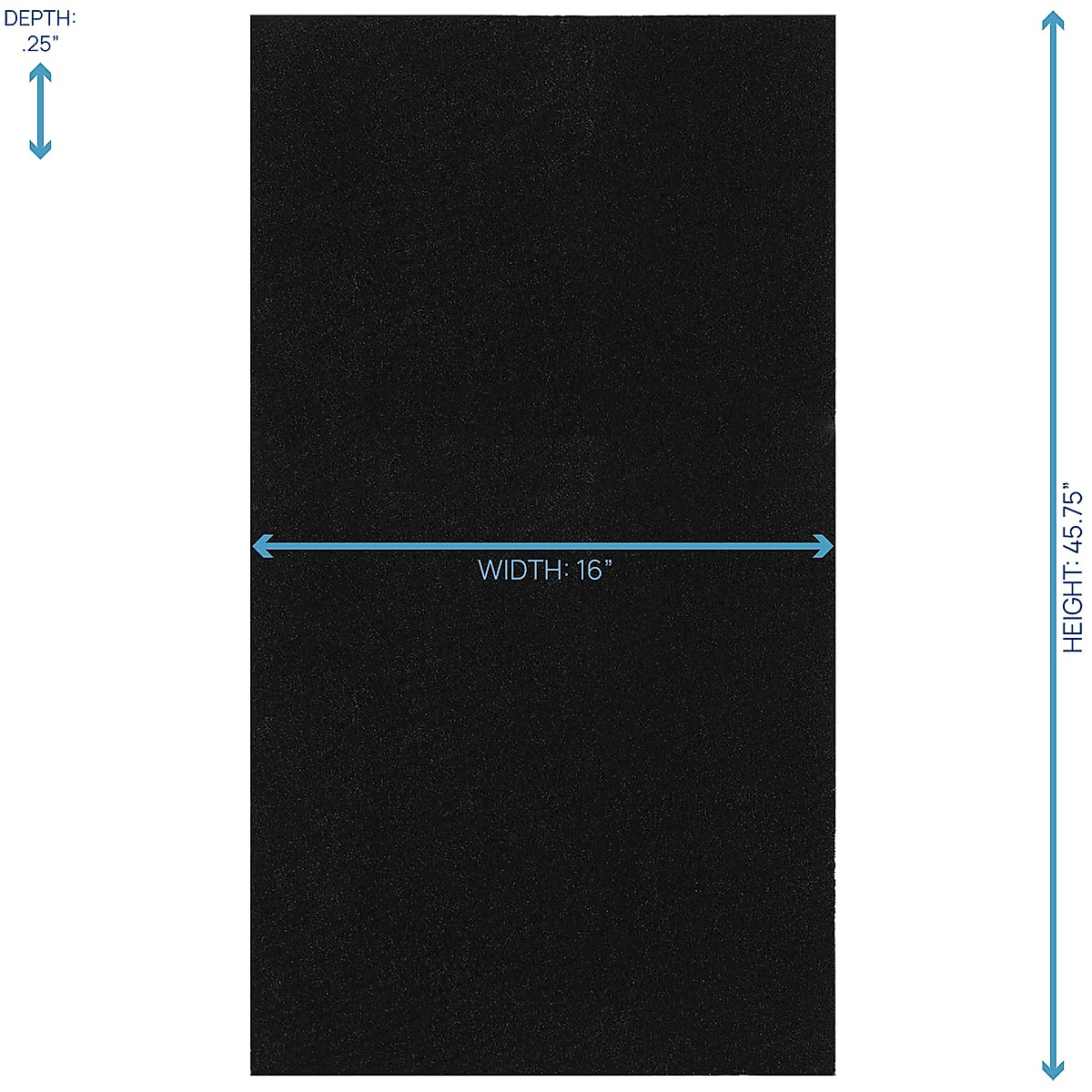 Filter Bros HRF-AP1 Cut to Fit Activated Carbon Roll Replacement Fits Honeywell