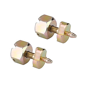 2Pcs HC1B Pivot Pin Set Replacement Parts for Malco 1ELG5 1ELH8 HC1 and HC2 Sheet Metal Hole Cutters, Hole Cutter Pivot Pin Tool