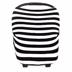 Copper Pearl Multi-Use Cover: Car Seat Covers, Nursing Cover, and Stroller Cover for Sun - Stretchy Fabric, All-Season Use, Stylish Designs, Easy Access for Moms - Classic