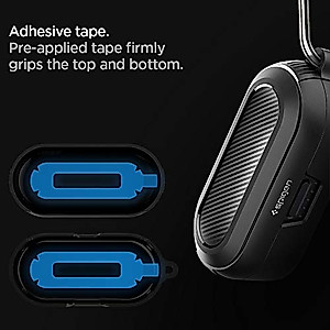 Spigen Rugged Armor Designed for Bose Sport Earbuds Case Cover (2020) - Matte Black