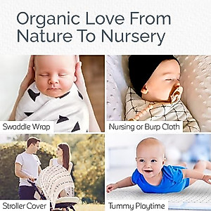 KiddyCare Baby Muslin Swaddle Nursery Blanket for Newborns | Bab Blankets for Boys/girls | Baby Cotton Blanket Gift for Newborn Babies 4-Pack