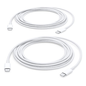 2 Pack USB-C to USB-C Fast iPad Charger Cable Cord for iPad Pro 12.9 In (3rd 4th 5th Gen) 11In 3rd/2nd/1st Gen, iPad Mini 6, iPad Air 4th/5th, for Type C Stylus Pen,MacBook Pro Air 13 in USB Cord