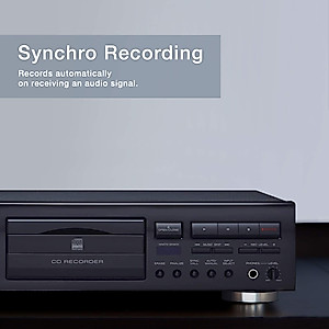 Teac CD-RW890MK2-B Home Audio CD Recorder - Black