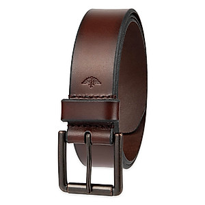 Dockers Mens Everyday Casual Regular And Big & Tall Sizing Apparel-belts, Brown, 42 US