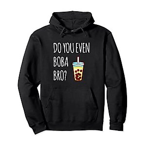 Boba Tea Hoodie - Bubble Tea Gift Shirt Pullover Hoodie