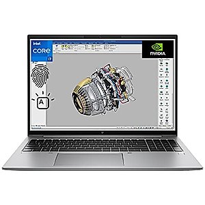 HP ZBook Firefly G9 Mobile Workstation, 16” WUXGA Display, Intel Core i7-1255U, NVIDIA T550, 32GB DDR5 RAM, 2TB PCIe SSD, Backlit Keyboard, Fingerprint Reader, HDMI, Wi-Fi 6, Windows 11 Pro, Gray