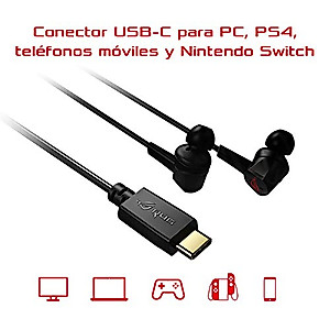 ASUS ROG Cetra in-Ear Gaming Headphones with Active Noise Cancellation (ANC), 10mm ASUS Essence Drivers and USB-C Connector for PC, PS4, Mobile and Nintendo Switch