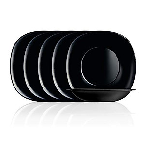 Dajar Carine Luminarc Dinner Set 18–Piece White / Black
