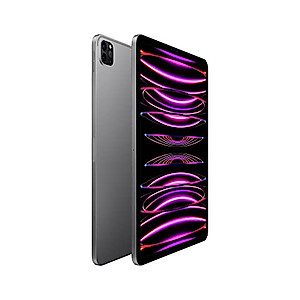 Apple iPad Pro 11-inch (4th Generation): with M2 chip, Liquid Retina Display, 2TB, Wi-Fi 6E, 12MP front/12MP and 10MP Back Cameras, Face ID, All-Day Battery Life – Space Gray