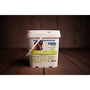Uckele Lung EQ Horse Supplement - Respiratory Support for Horses - Equine Vitamin & Mineral Supplement - 4 Pound (lb)
