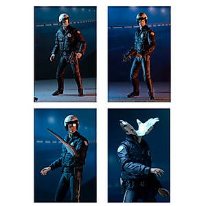 NECA Collectible Ultimate T-1000 Motorcycle Cop Terminator 7" Scale Action Figure