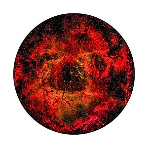 Dark Star Nebula Red Space PopSockets PopGrip: Swappable Grip for Phones & Tablets