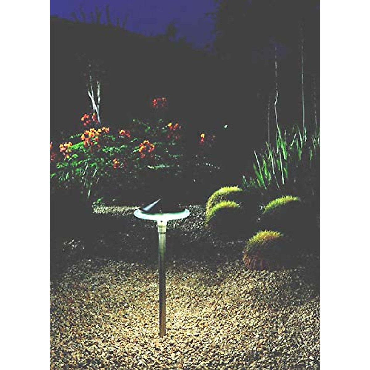 Kichler 15317AZT Path & Spread 1-Light 12V, Textured Architectural Bronze