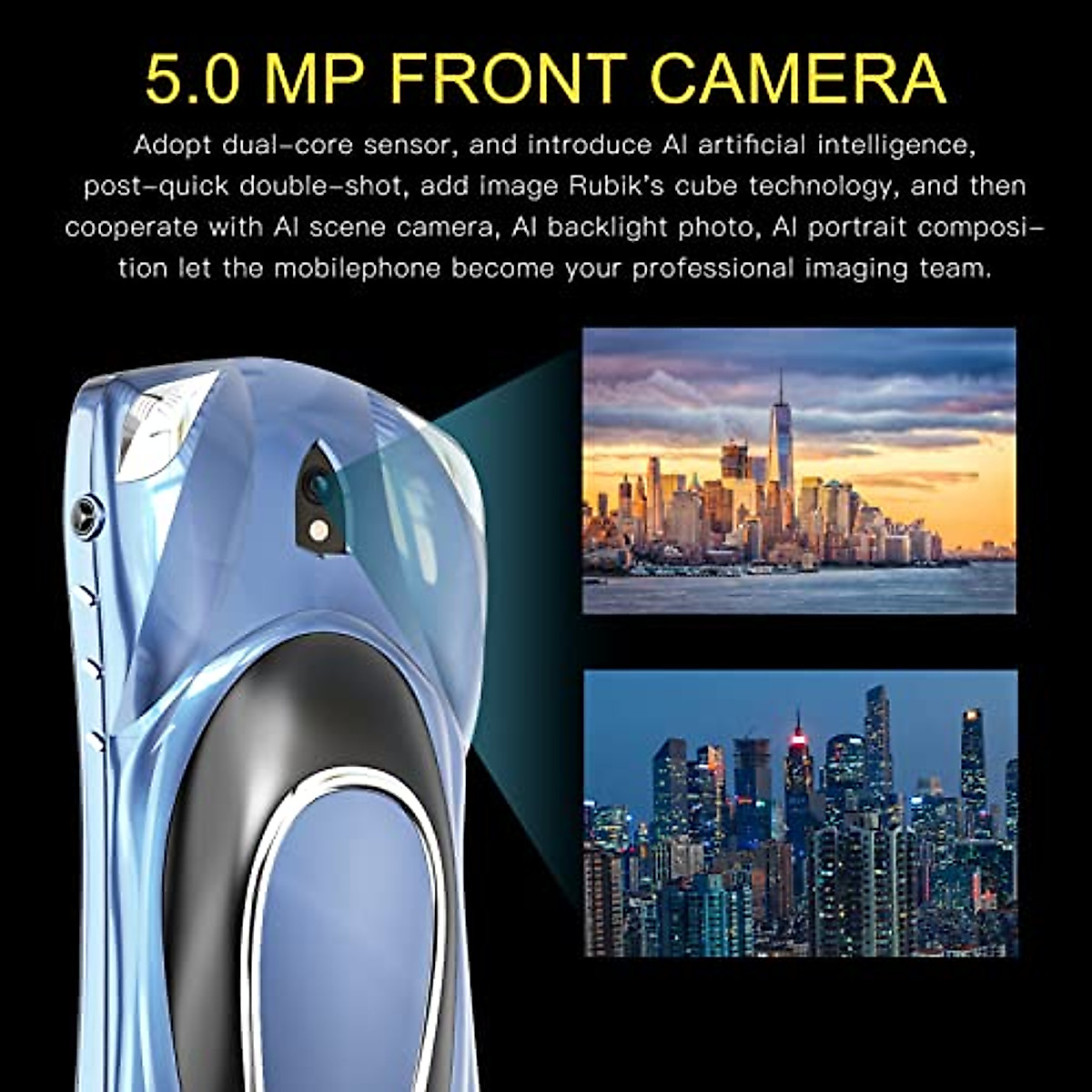 7 Inch Kids Tablet, 100‑240V Toddler Tablet 5G WiFi Dual Band IPS HD Screen for Home (EU Plug)