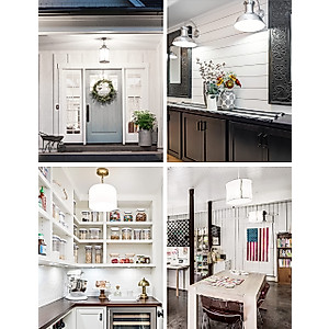 Eastiya A19 LED Light Bulbs 100 Watt Equivalent Daylight 5000K, 13W 1500LM Super Bright LED Bulb, E26 Base, Energy Saving, 20000+ Hours Longevity, Non-Dimmable, No Flickering, 4-Pack