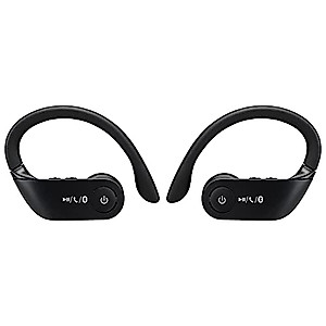 iLive Truly Wire-Free Earbuds, Sweat Resistant, Includes 3 Set of Ear Tips, Black (IAEBT270B)