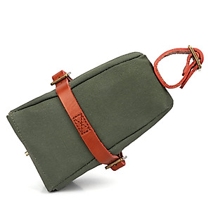 TOURBON Bike Bicycle Cycling Saddle Bag Tail Rear Pouch Strap-On Seat Storage