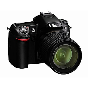 Nikon D80 10.2MP Digital SLR Camera Kit with 18-55mm ED AF-S DX Zoom-Nikkor Lens