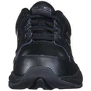 New Balance Men's 411 V1 Training Shoe, Black/Black, 8.5 Wide