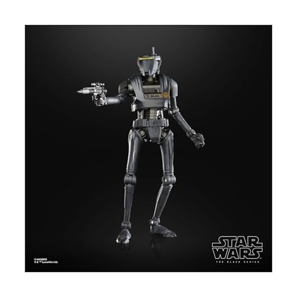 STAR WARS The Black Series New Republic Security Droid Toy 6-Inch-Scale The Mandalorian Action Figure, Toys Kids Ages 4 and Up