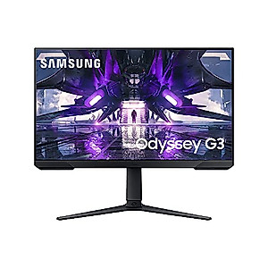 SAMSUNG 27" Odyssey G32A FHD 1ms 165Hz Gaming Monitor with Eye Saver Mode, Free-Sync Premium, Height Adjustable Screen for Gamer Comfort, VESA Mount Capability (LS27AG320NNXZA)