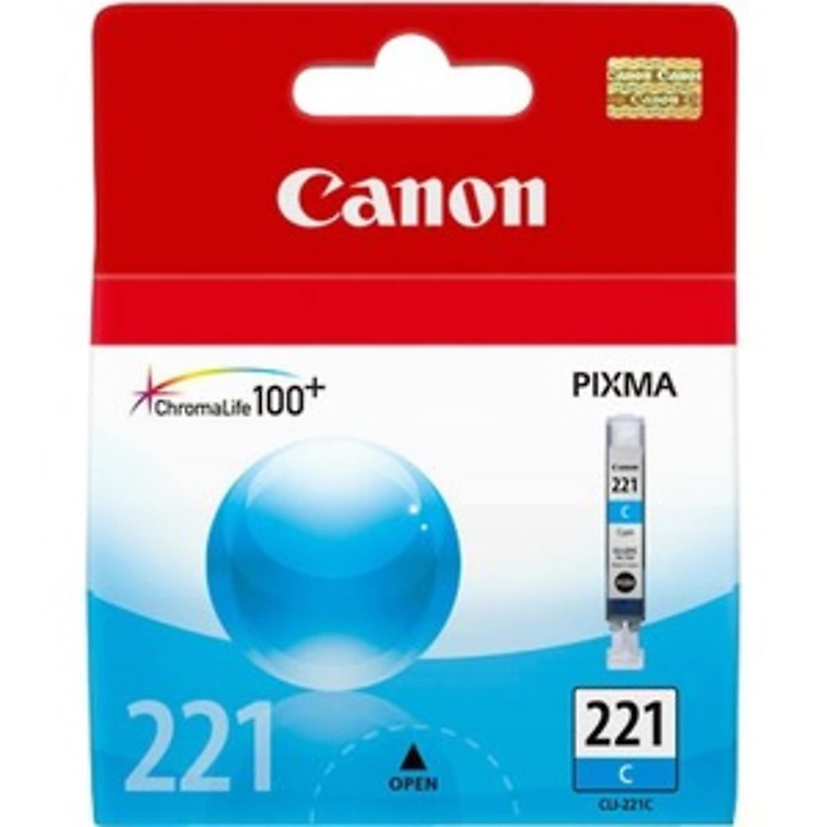 Canon CLI-221 Cyan Ink Tank Compatible to MP980, MP560, MP620, MP640, MP990, MX860, MX870, iP4600, iP3600, iP4700