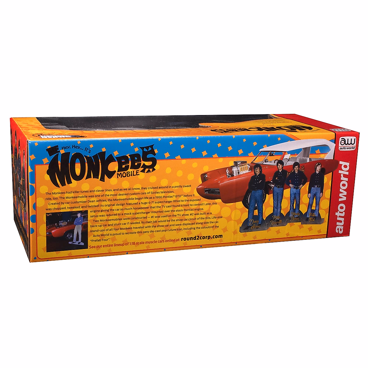 Auto World Monkeemobile 1:18 Scale Diecast