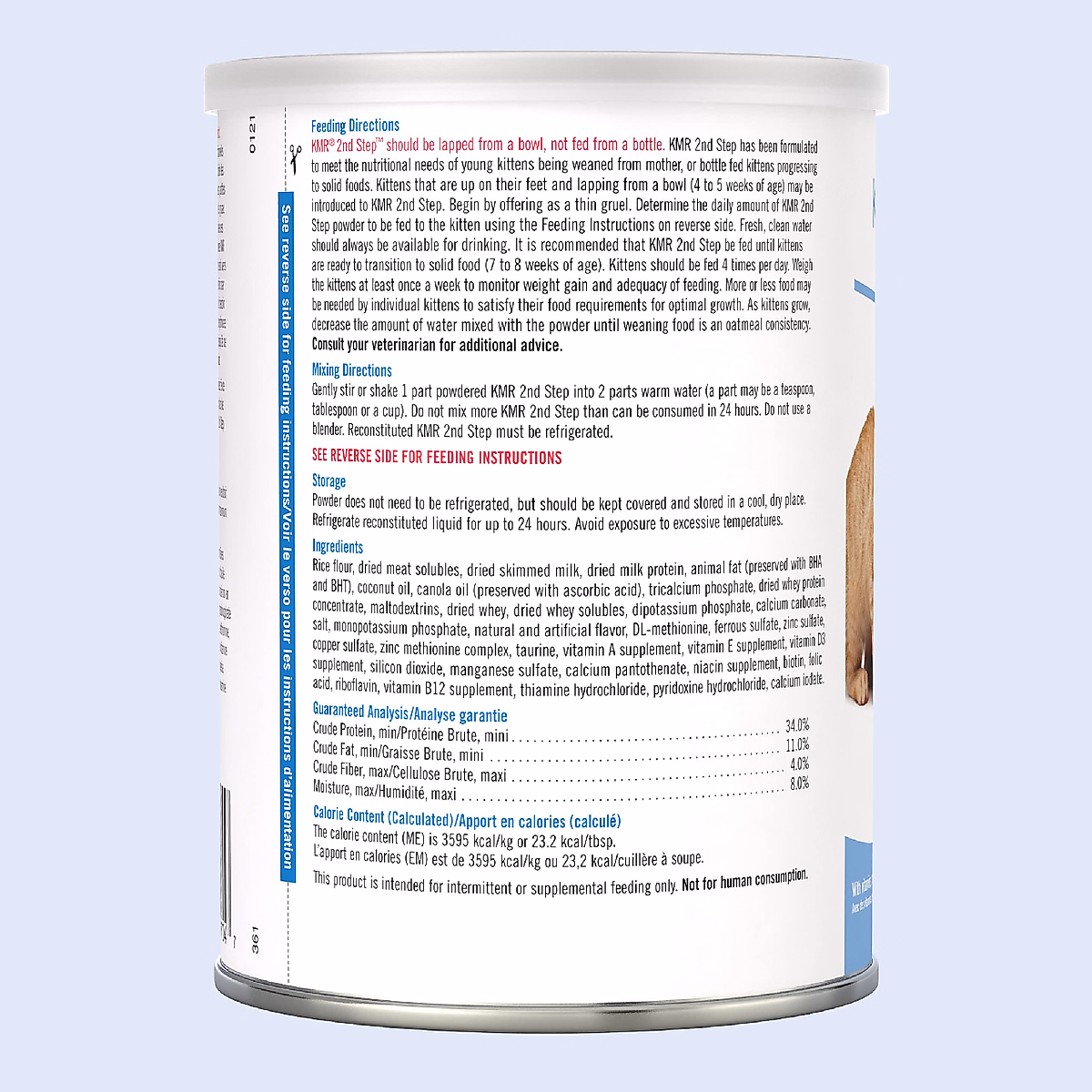 PetAg KMR 2nd Step Kitten Weaning Food - Contains Natural Milk Protein - For Kittens 4-8 Weeks Old - 14 oz