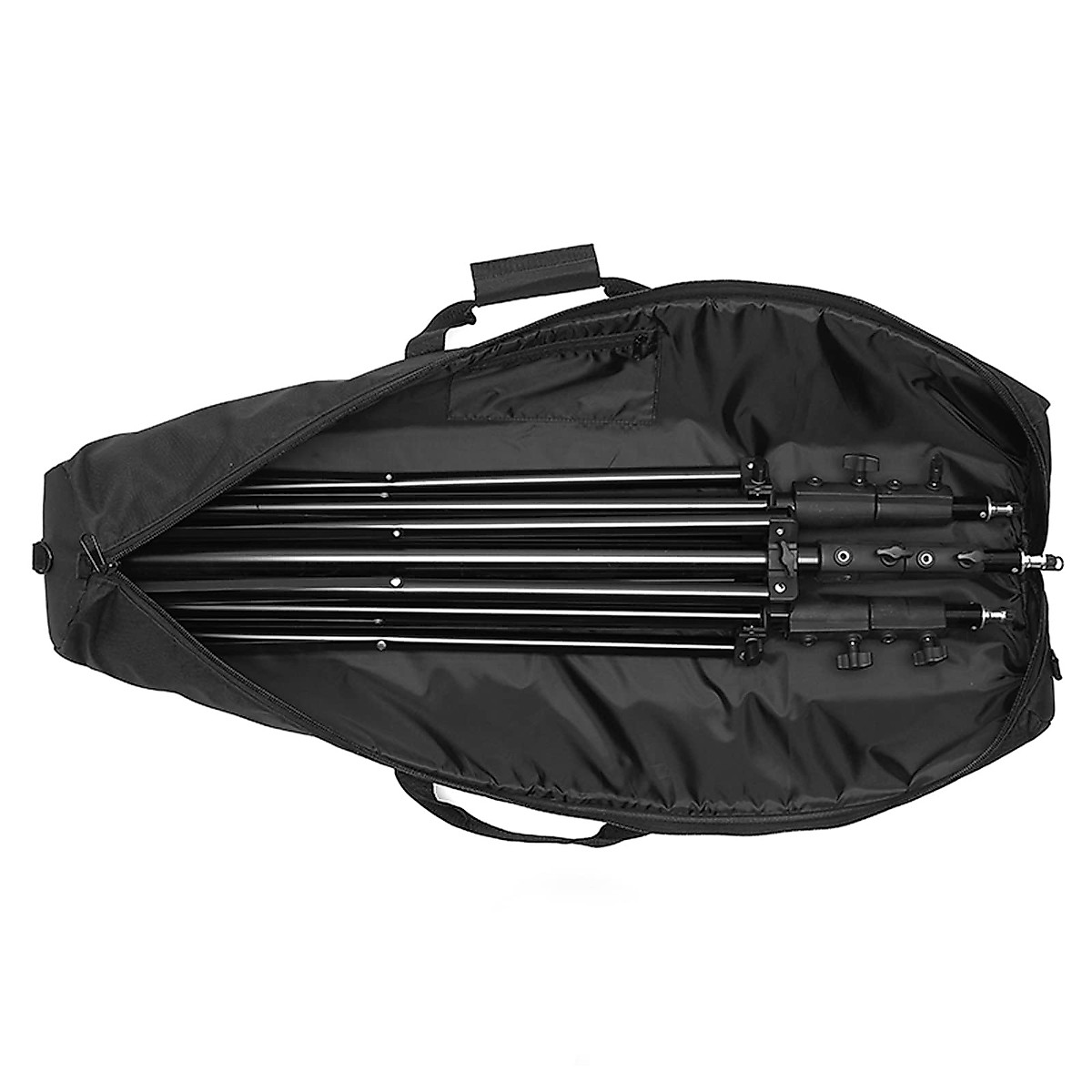 AMBITFUL Tripod Carrying Case Bag 25/31/35/39/49 in,65/80/90/100/125 cm Shoulder Strap Padded Carrying Bag for Light Stands,Boom Stand,Umbrella and Tripod Photography Accessories (49.21 in/125 cm)