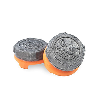 KontrolFreek Call of Duty: Black Ops 4 Grav Slam for Xbox One and Xbox Series X Controller | Performance Thumbsticks | 1 High-Rise Convex, 1 Mid-Rise Convex | Gray/Orange