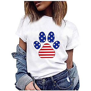 Shirts for Women Casual XL Womens Tops for Date Night Women Causal Shirts Ladies Blouse Pullover Fashion T Shirt White