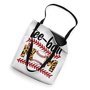 Teeball Mom Leopard Funny Tee Ball Mother's Day 2021 Tball Tote Bag