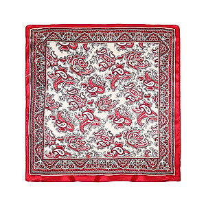 HAIMEIKANG Satin Head Scarves Square Silk Feeling Hair Scarf 4 PCS 23.18 Inches Headscarf for Women Silk Hair Bandanas（60cm#mix1
