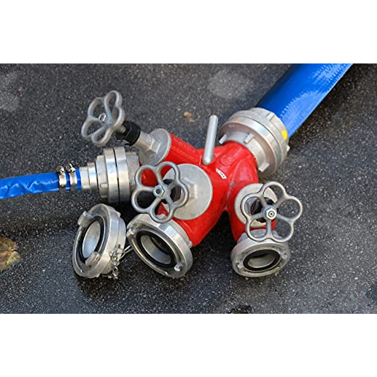 1 IN x 50 FT Pool Backwash Hose, Heavy Duty Flat Discharge Hose, Weather and Burst Resistant, Best Pool Hoses for Inground Pools, Pool Filter Hose & Pool Drain Hose