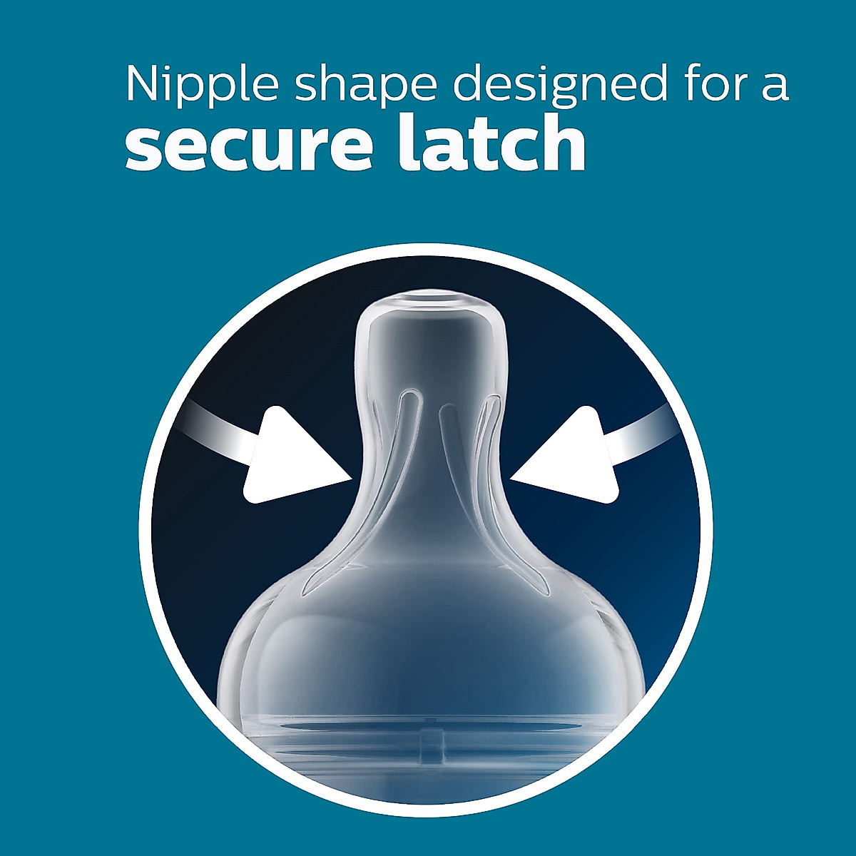 Philips AVENT Anti-Colic Baby Bottle Flow 4 Nipple, 4pk, SCY764/04