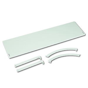 basyx Verse Panel System Hanging Shelf 48w x 12-3/4d Gray