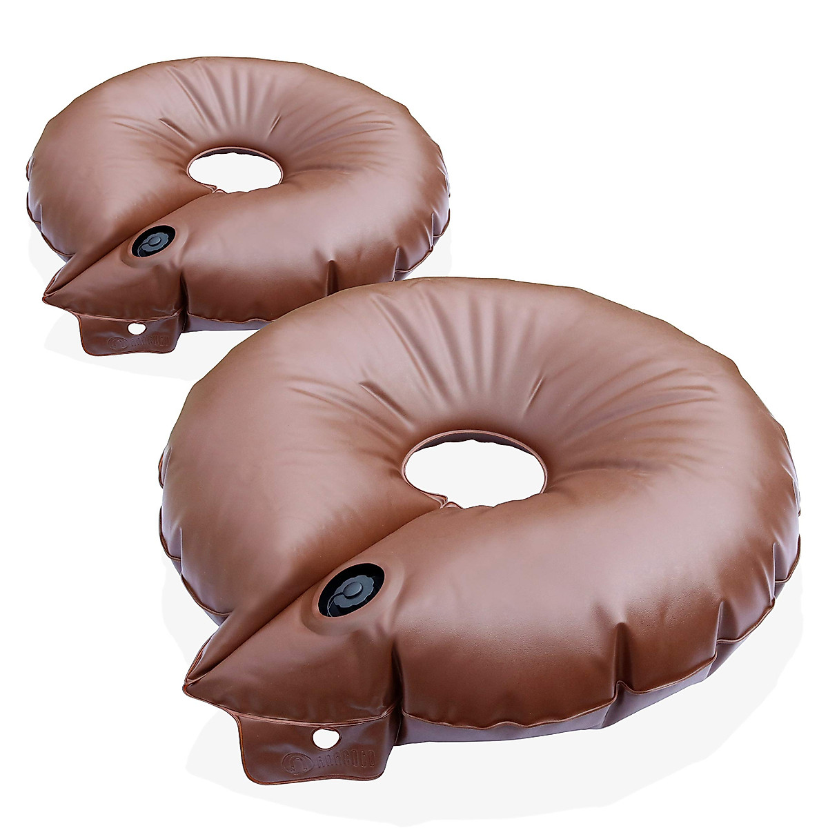 ANACOCO 2 Pack of Slow Release Tree Watering Ring Bags - Heavy Duty 15 Gallon Drip Irrigation Water Pouch - Complete with Improved Easy Fill Cap