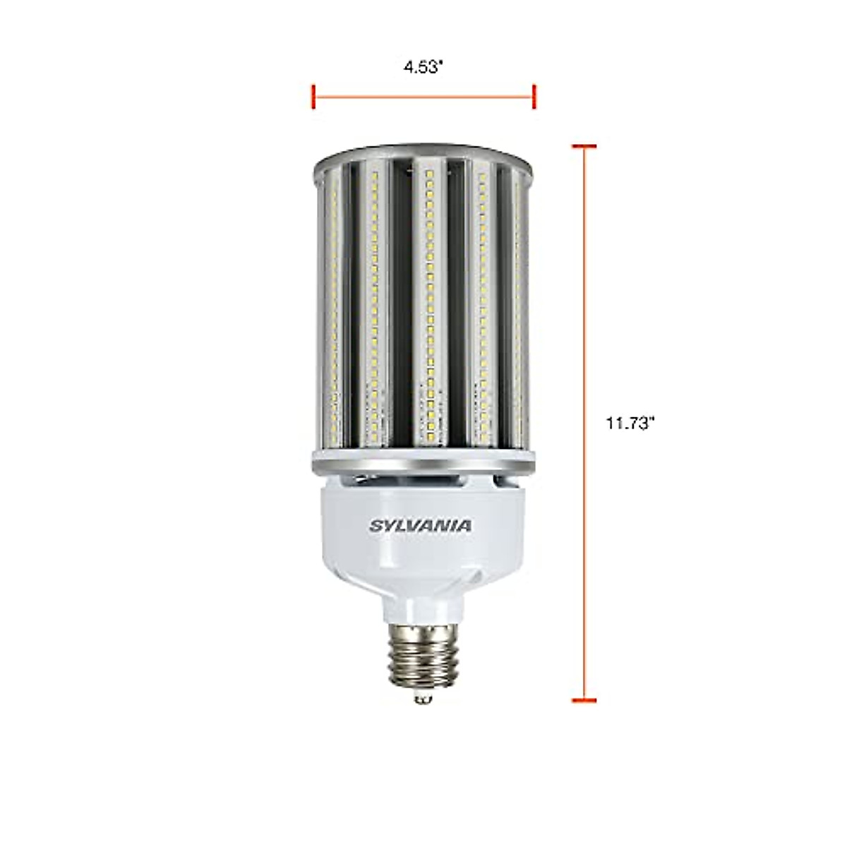 Sylvania LED High Lumen Retrofit Corn Lamp, 400W Equivalent, 16200 Lumen, EX39 Mogul Base, 3000K Natural White, 1 Pack