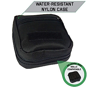 Clenzoil Field & Range Tactical Gun Cleaning Kit | Black | All-in-One Rifle & Pistol Cleaning Kit | Includes Field & Range CLP, Bore Brushes, Patches, Rod, Cable, Handle, Brush, Tools & More!