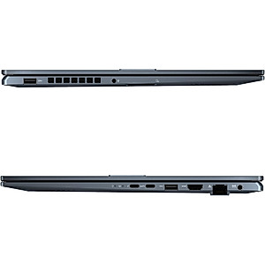 ASUS 2023 Vivobook Pro 16” WUXGA IPS Laptop 10-Core Intel i7-12650H NVIDIA GeForce RTX 3050 Ti 32GB DDR4 1TB NVMe SSD Thunderbolt4 WiFi 6E RJ45 HDMI2.1 Backlit KB Fingerprint Windows 10 Home w/RE USB