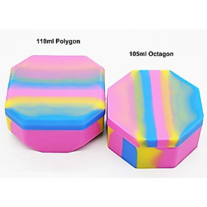 vitakiwi 223ml Large Silicone Concentrate Container Non-stick Oil Jar (2)