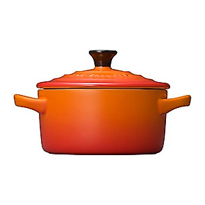 LE CREUSET Mini Round Cocotte Flame, 1 EA