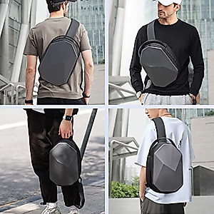 TOENNESEN Hard Carrying Case for Meta Quest Pro/Oculus Quest 2, Carry Case Compatible with Head Strap with Battery, VR Gaming Accessories, Touch Controller, Fashion Design for Travel and Storage