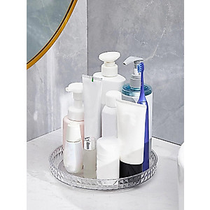 Tamias Lazy Susan Cabinet Organizer for Pantry Organization and Storage, 9.5 Inches – Refrigerator Organizer for Fridge, Countertop, Cupboard, Living Room Medicine Cabinet