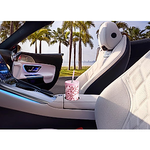 Meoky 24 oz Insulated Tumbler with Lid and Straw, Stainless Steel Vacuum Insulated Tumbler, Keeps Cold for 24 Hours, 100% Leak Proof, Fits in Car Cup Holder (Love)