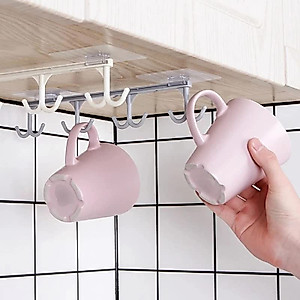 LIRUXUN Kitchen Storage Rack Wardrobe Cabinet Hook Storage Rack Cup Holder Hook Towel Rack (Color : Black-JoJo's Bizarre Adventure1)