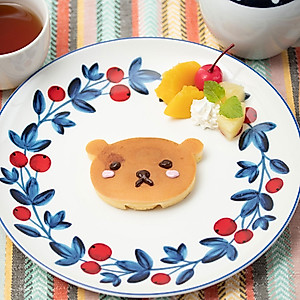 Egg Rings for Frying Eggs, Silicone Egg Molds, Egg Shaper, Pancake Molds, Bear Type