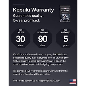 KEPULU USB Sound Card Audio Adapter, ProAudioLine [Strong-Braided 24-Bit 96KHz Chip ] USB Headset Headphone Microphone Adapter, External USB to 3.5mm TRS 3-Pin Mic/Audio Splitter Jack, Stereo Sound